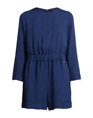 Armani Exchange Viscose Playsuit - Blue