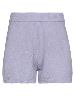 VICOLO Knitted High Waisted Elasticized Waist Shorts