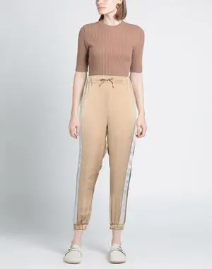 Relish Crepe Pants With Grosgrain Detail