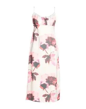 Topshop Midi Satin Dress
