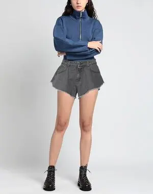 LE VOLIÈRE Denim Hot Pants