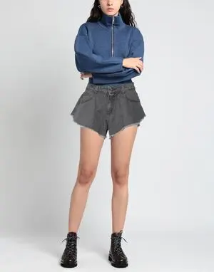 LE VOLIÈRE Denim Hot Pants