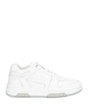 CAFÈNOIR Soft Leather Low-top Sneakers - White