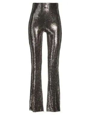 Maje Flared Leg Pants With Contrasting Appliqués
