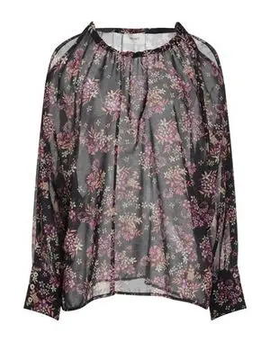VICOLO Floral Print Crepe Top