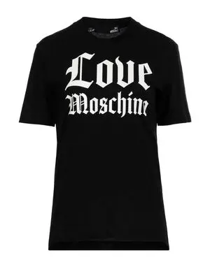 Moschino Logo-print T-shirt - Black