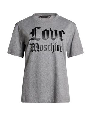 Moschino T-shirt In Cotton And Elastane - Grey