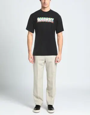 MARKET T-shirt Size Cotton - Black