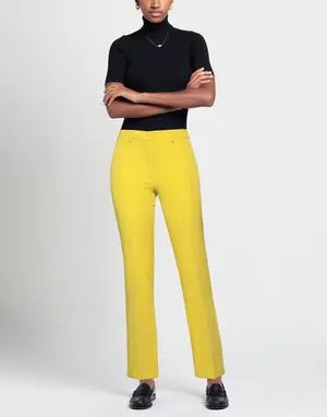 VICOLO Flared Cut Trousers - Yellow