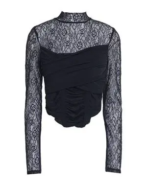 Topshop Crepe Lace T-shirt