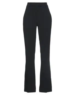 JUCCA JUCCA Lime Viscose Wide Leg Pants Black
