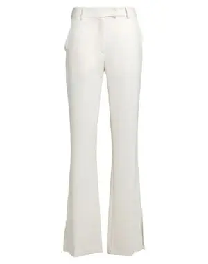JUCCA JUCCA Lime Viscose Wide Leg Pants White