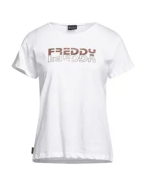 FREDDY Logo-print Jersey T-shirt - White