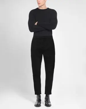 DONDUP Tapered Fit Pants - Black