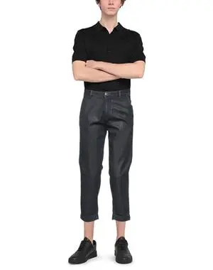 CARE LABEL Tapered Coated Denim Jeans