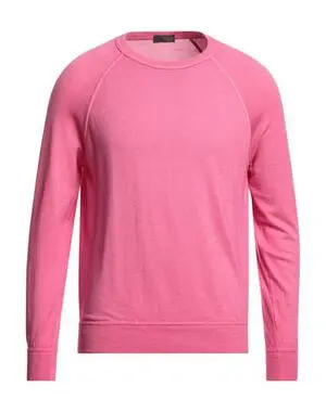DRUMOHR Super 140s Wool Sweater Magenta