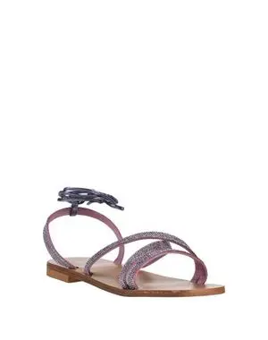 Liu Jo Sandals With Crystal Embellishments And Tie Fastening
