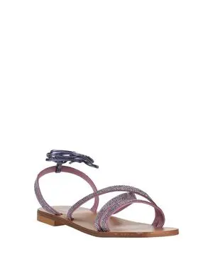 Liu Jo Sandals With Crystal Embellishments And Tie Fastening