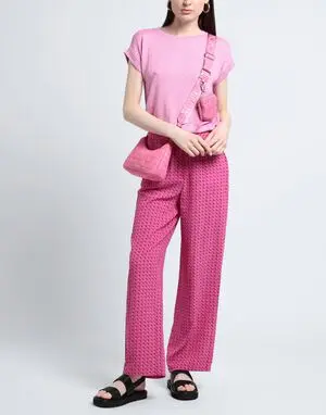 Vero Moda Knitted Mélange Lightweight Top - Magenta