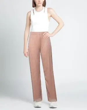 VANESSA SCOTT Straight Leg Pants - Pink
