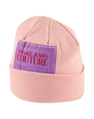 Versace Acrylic-Wool Beanie Pink