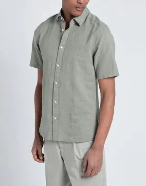 ONLY & SONS Shirt Size Cotton, Linen - Green