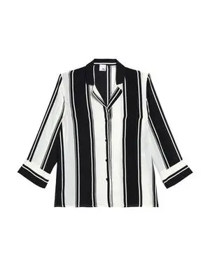 Iris & Ink Striped Woven Shirt
