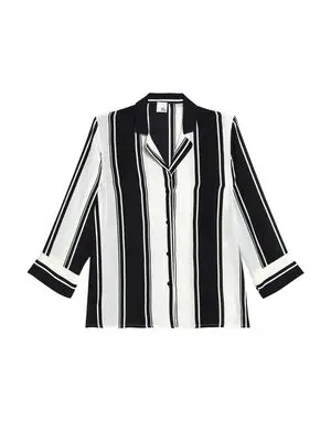 Iris & Ink Striped Woven Shirt
