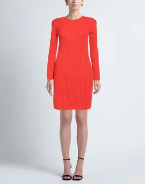 SEMICOUTURE Mini Bodycon Ribbed-knit Dress