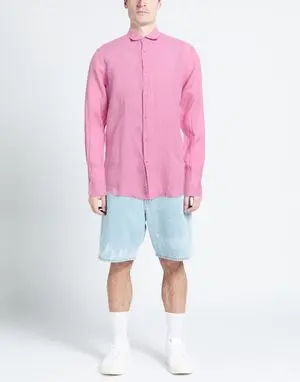 John Richmond Shirt Size Linen - Pink