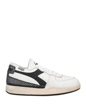 DIADORA HERITAGE Leather Low-top Sneakers - White