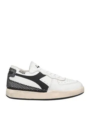 DIADORA HERITAGE Leather Low-top Sneakers - White