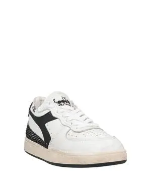 DIADORA HERITAGE Leather Low-top Sneakers - White