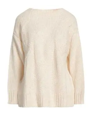 CARACTÈRE Knitted Sweater - White