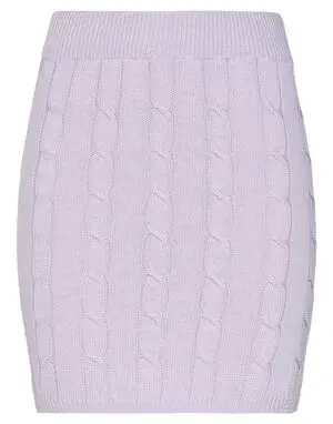 VICOLO Knitted Mini Skirt - Purple
