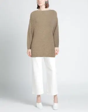 TSD12 Knitted Sweater - Sage Green