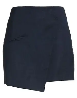 VICOLO VICOLO Mini Wrap Skirt Blue