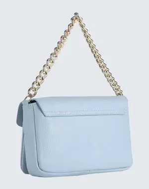 TUSCANY LEATHER Leather Flap Handbag - Blue