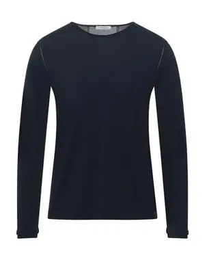 PAOLO PECORA Cotton Knit Sweater - Blue