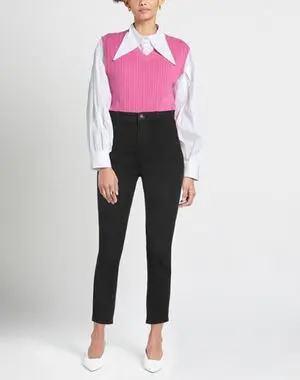 John Richmond High-waisted Skinny Jeans With Appliqués
