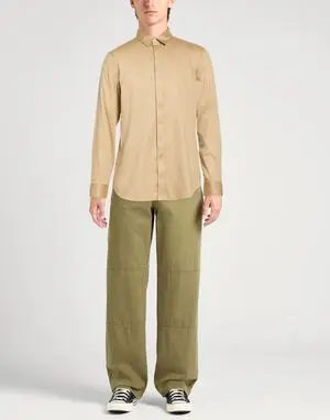 Armani Exchange Shirt Size Cotton, Elastane - Sand