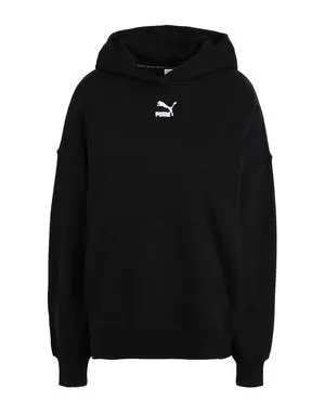 PUMA Classics Oversized Hoodie - Black