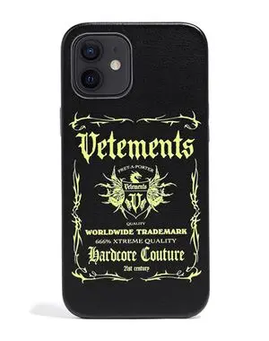 Vetements Covers & Cases Textile Fibers - Black