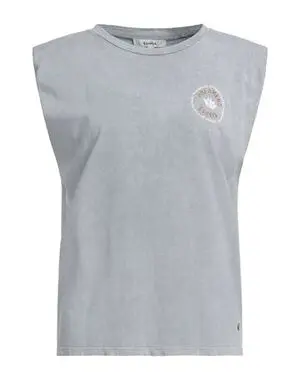 GARCIA Cotton T-shirt - Light Grey