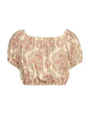 KONTATTO Woven Crop Top