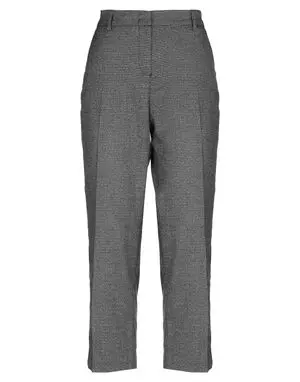 LIU •JO Houndstooth Flannel Tapered Pants