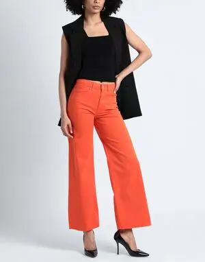 Only Straight Leg Comfort Fit Pants - Orange