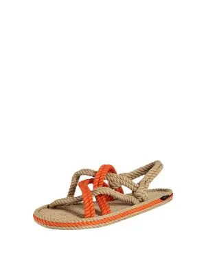 BOHONOMAD Espadrille Sandals With Rope Detailing