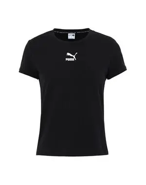 PUMA Logo-print T-shirt - Black