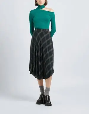 8 BY YOOX Viscose Cut-out Top - Green